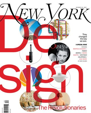 New York Magazine: October 29, 2007 Issue
