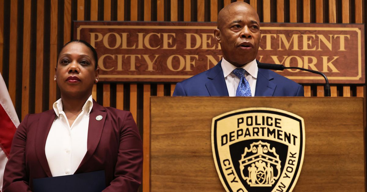 Eric Adams Gives No Explanation for Sewell Resignation