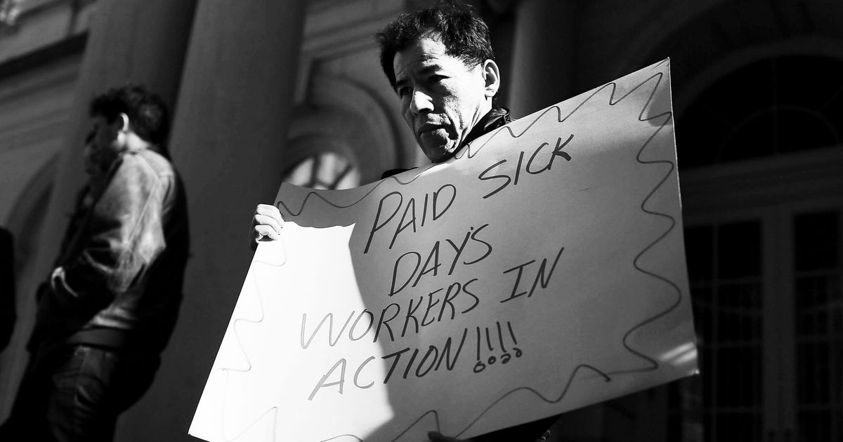 How Can We Fight a Pandemic Without Paid Sick Leave?
