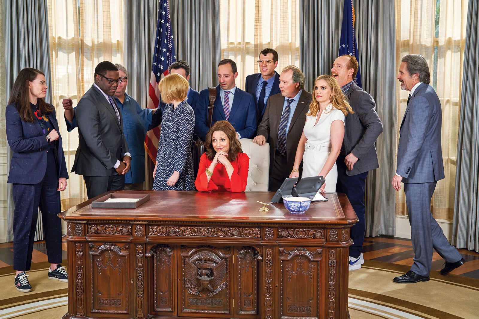 Veep Series Finale Set Visit