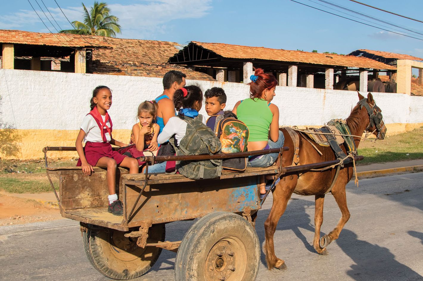 How Kids Around the World Get to School