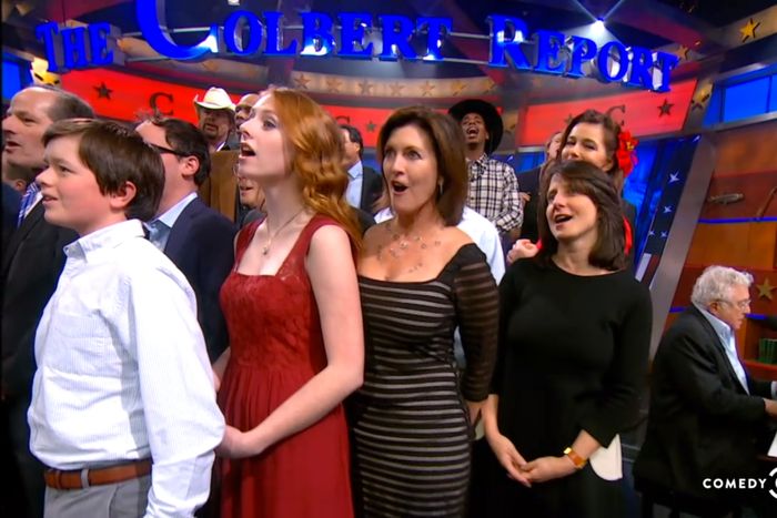 An Annotated List of Every Single Person Who Sang in the Colbert Finale ...