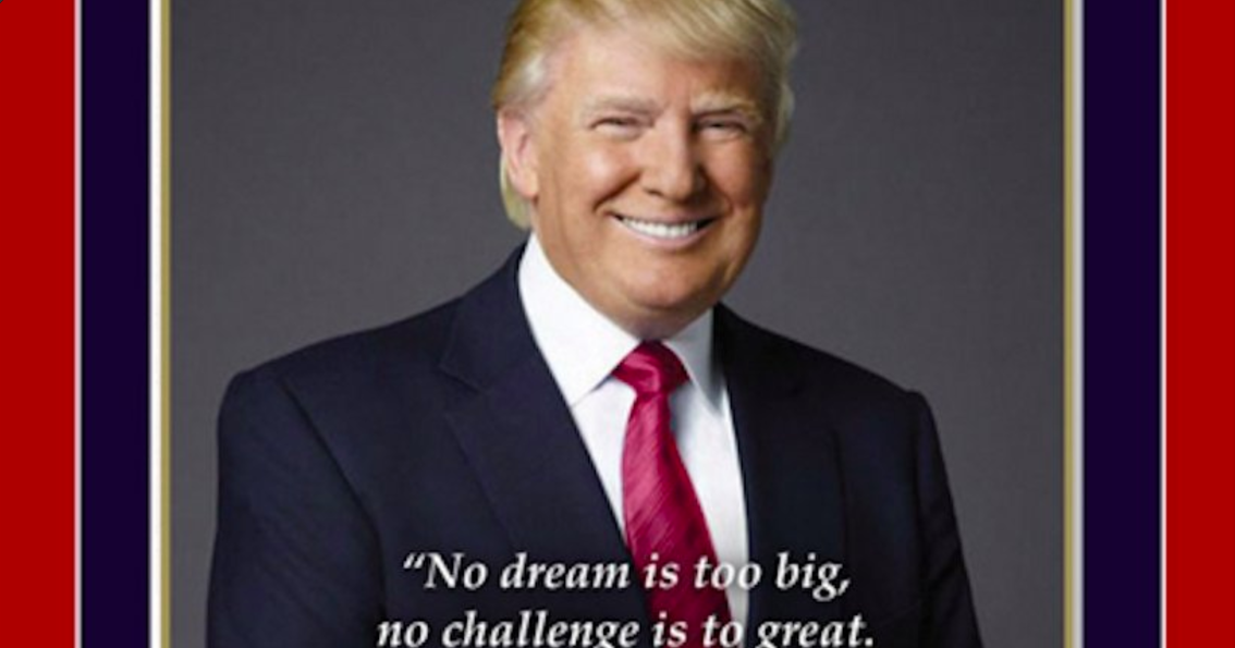 Library of Congress Trump Poster Includes Commemorative Typo