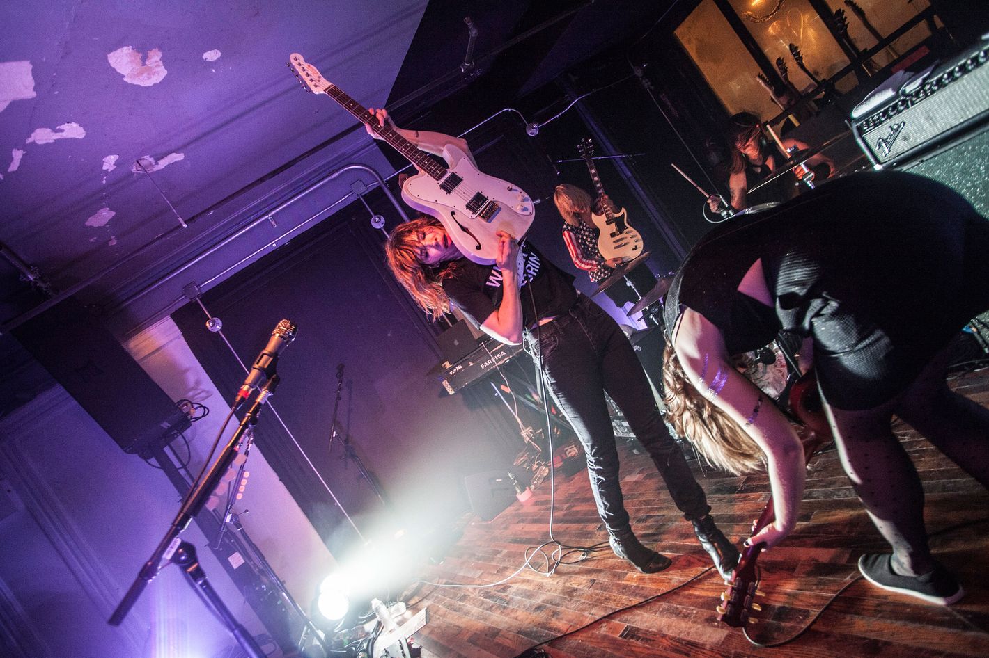Behind the Scenes With Sleater-Kinney at Brooklyn’s Reopened Market Hotel