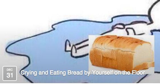 34,000 People Sign Up to Eat Bread and Cry on New Year’s Eve