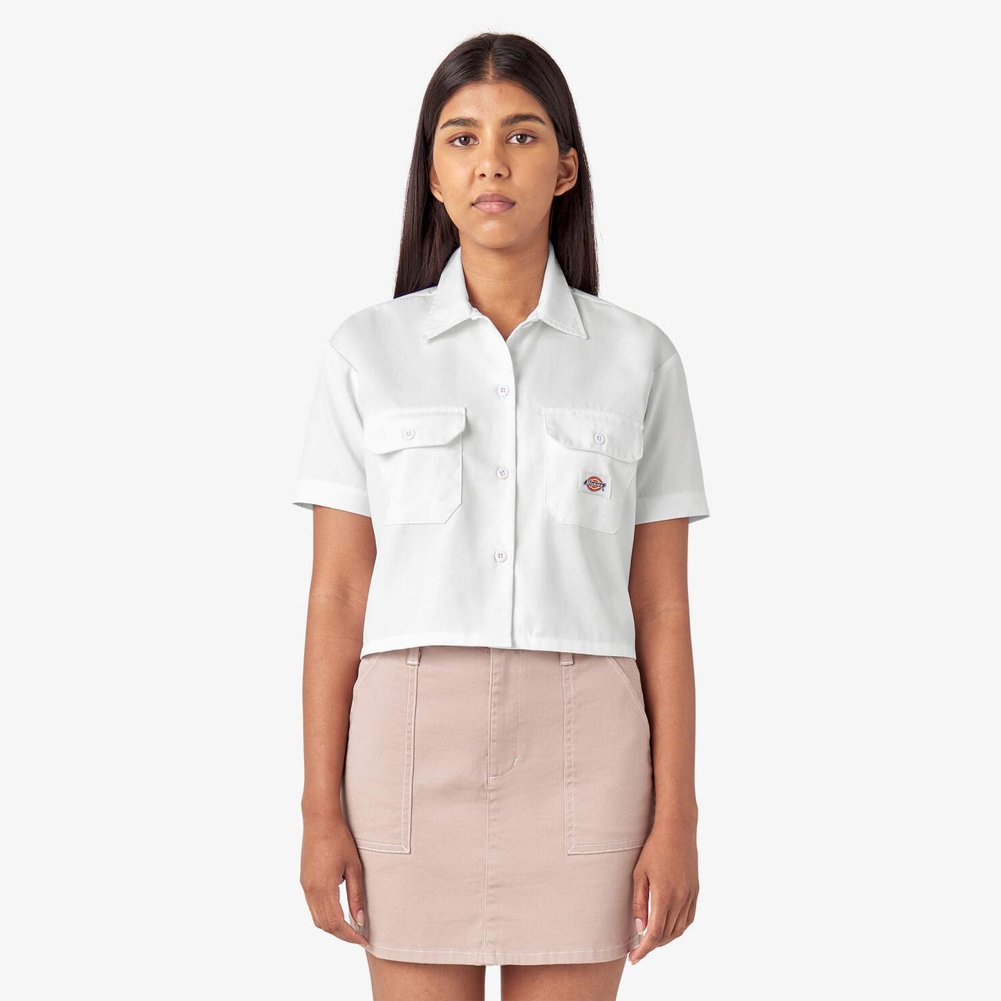 Dickies Women’s Cropped Work Shirt Review | The Strategist