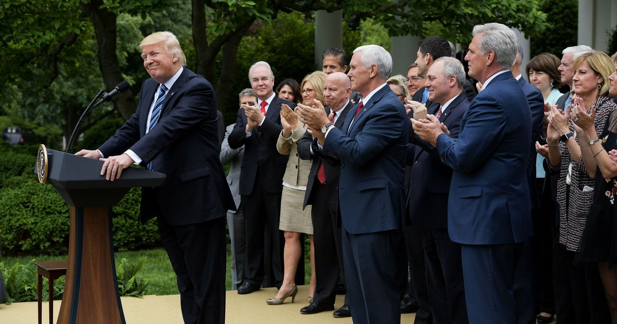 Trump Celebrates Passing Bill Through One House of Congress