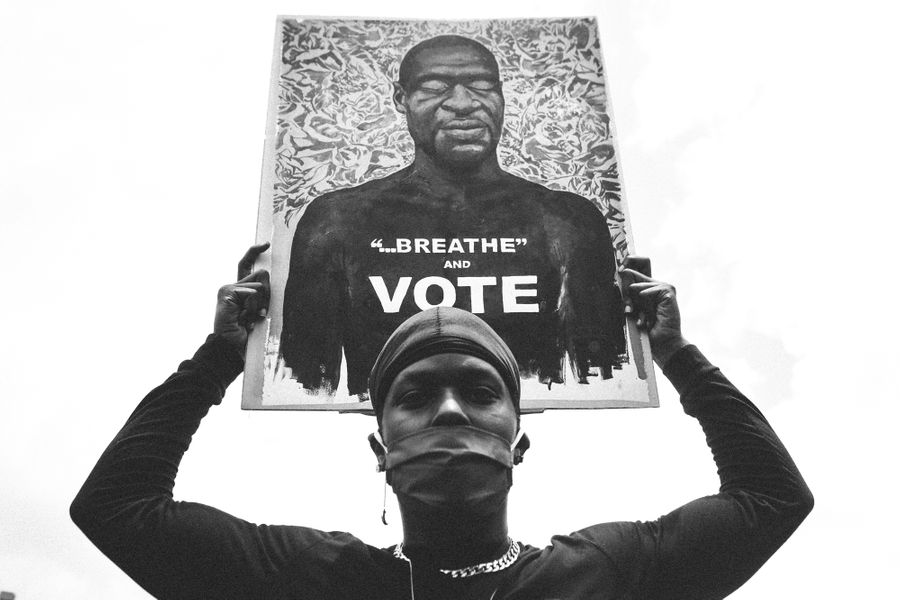 Photos From the Viewings of George Floyd