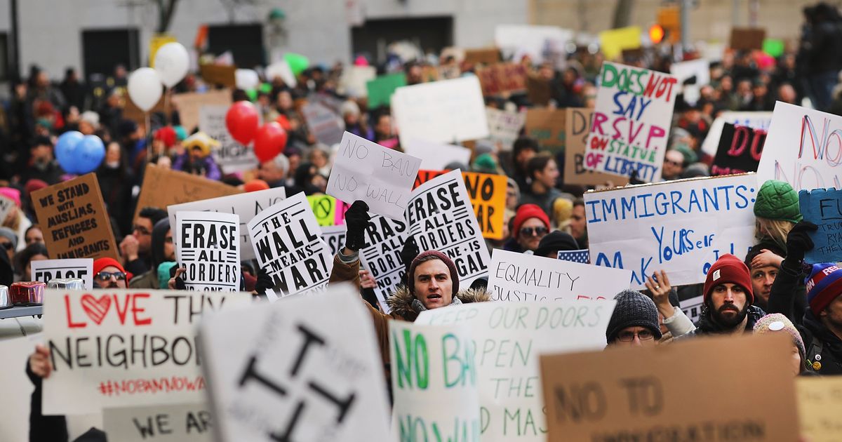 Protests Against Trump’s Travel Ban Break Out Across America