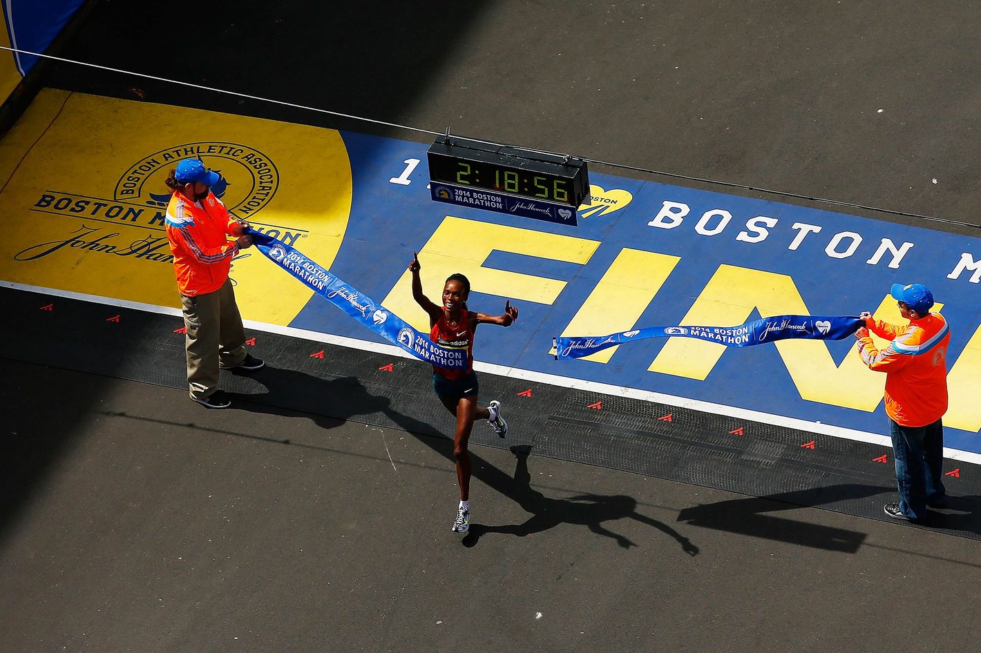 Photos: American Man Meb Keflezighi Wins Boston Marathon