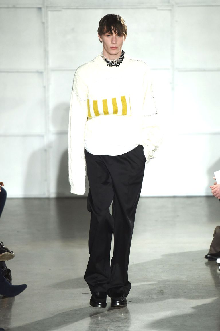 Raf Simons’s Men’s Show Was a Little Love Note to New York