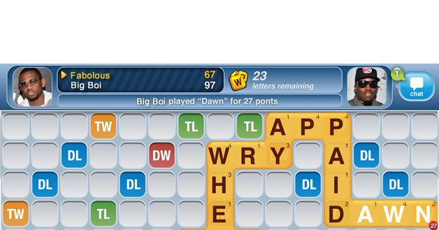 Fabolous Has Some Suggestions for Words With Friends