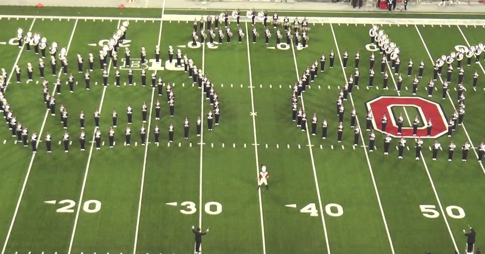 Watch the Ohio State Marching Band Perform an Impressive Medley of TV ...