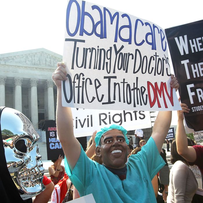 Could GOP Just Claim Victory Over Obamacare and Do Nothing?