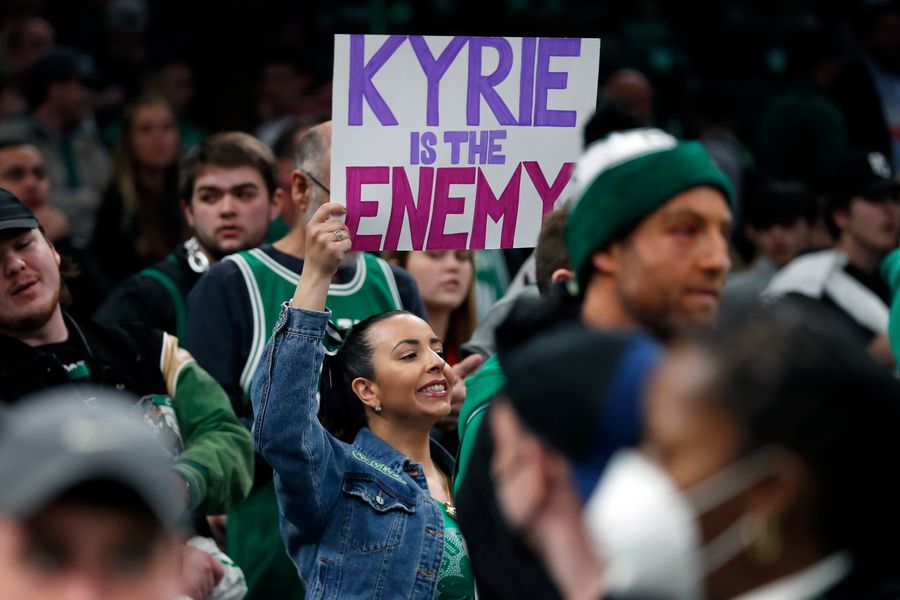 Just Try to Take Your Eyes Off Kyrie