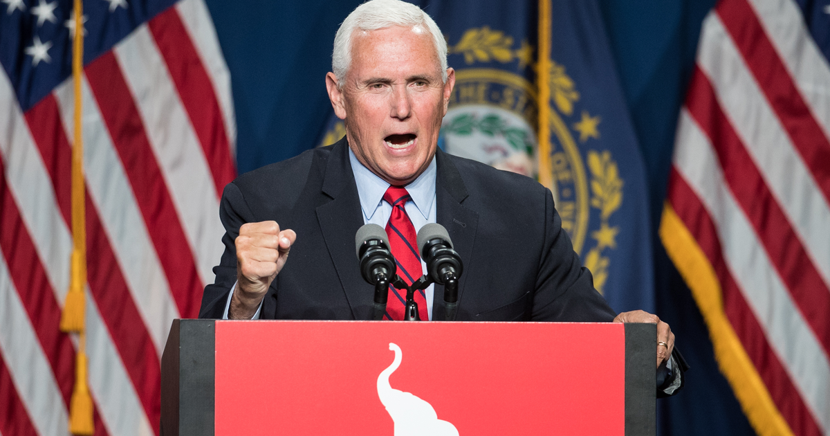 Pence Unveils Less Unhinged, Equally Dangerous GOP Agenda