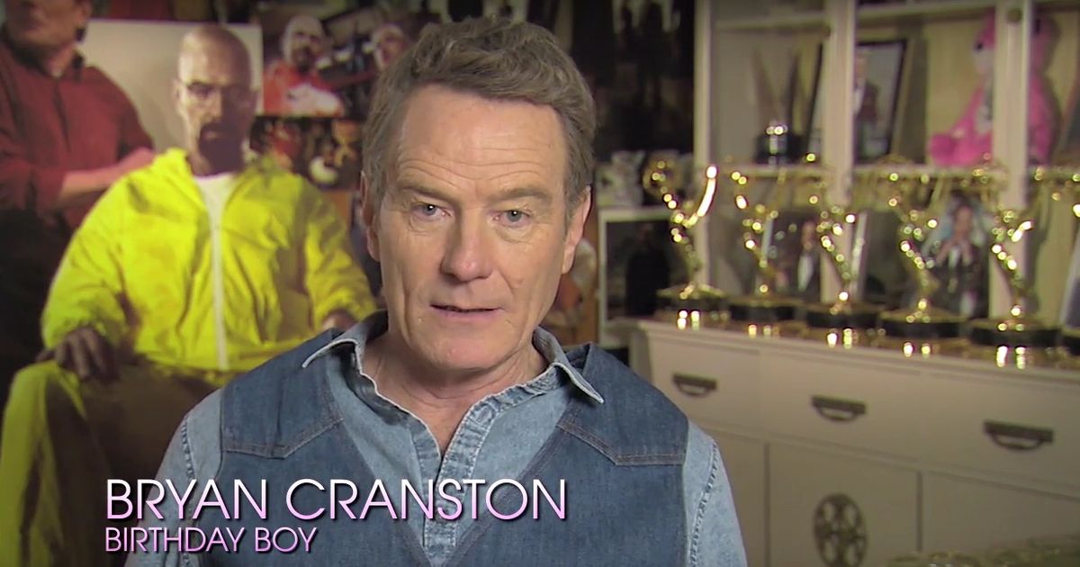 Bryan Cranston Goes Full Heisenberg While Planning His ‘Super Sweet 60 ...
