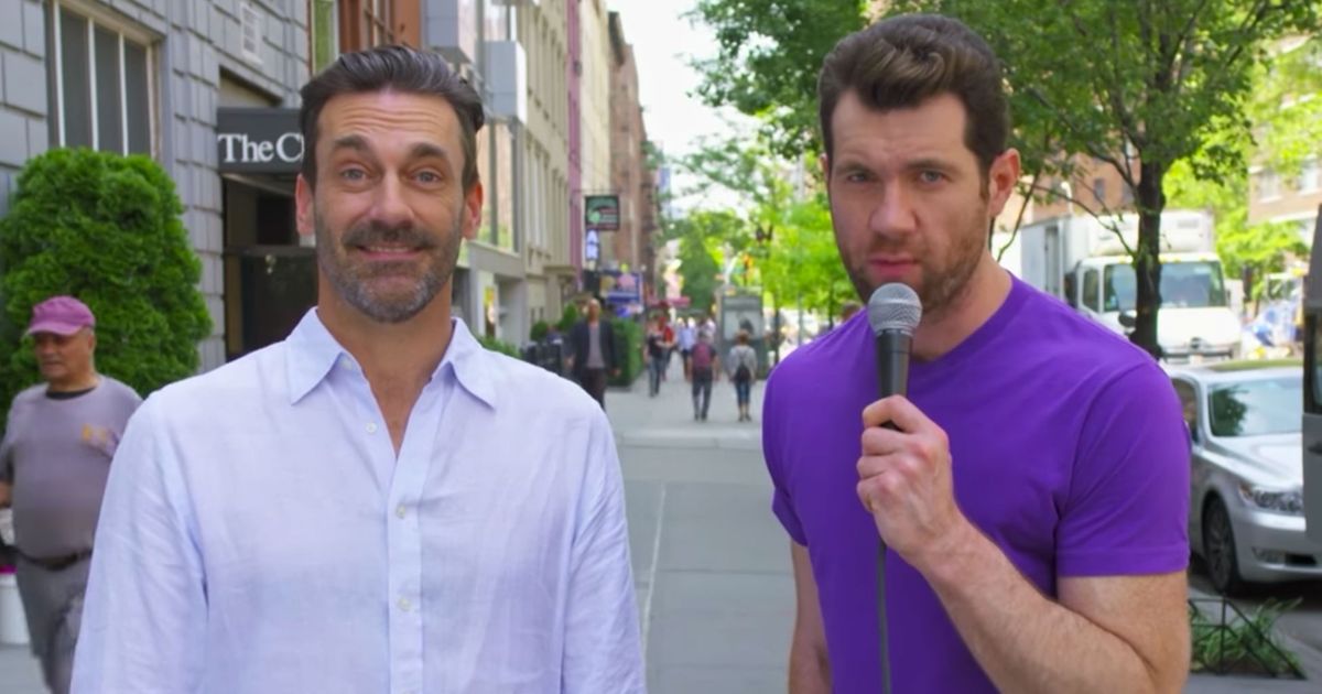 Billy Eichner And Jon Hamm Ask The People Of New York If They Would