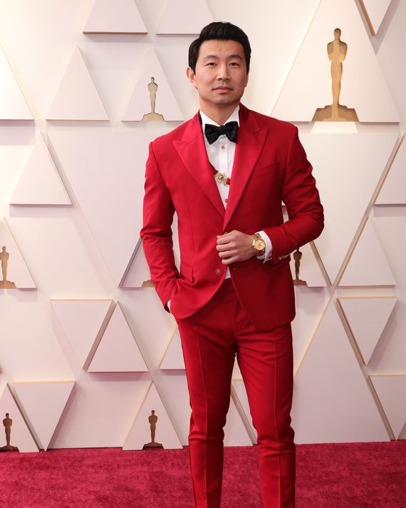 Red Is the Color at the 94th Annual Oscars