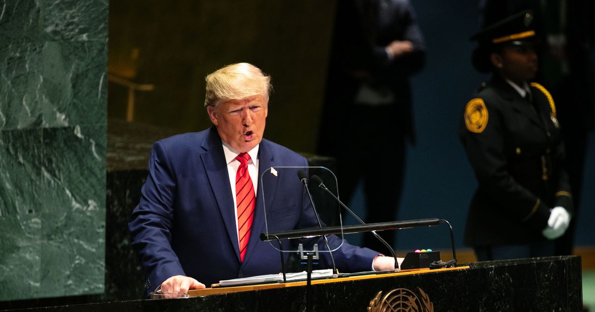 Trump’s Low-Energy U.N. Speech Said More Than He Realized