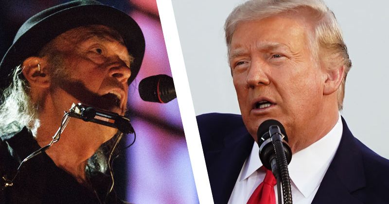 Neil Young Writes Letter to Donald Trump About COVID-19