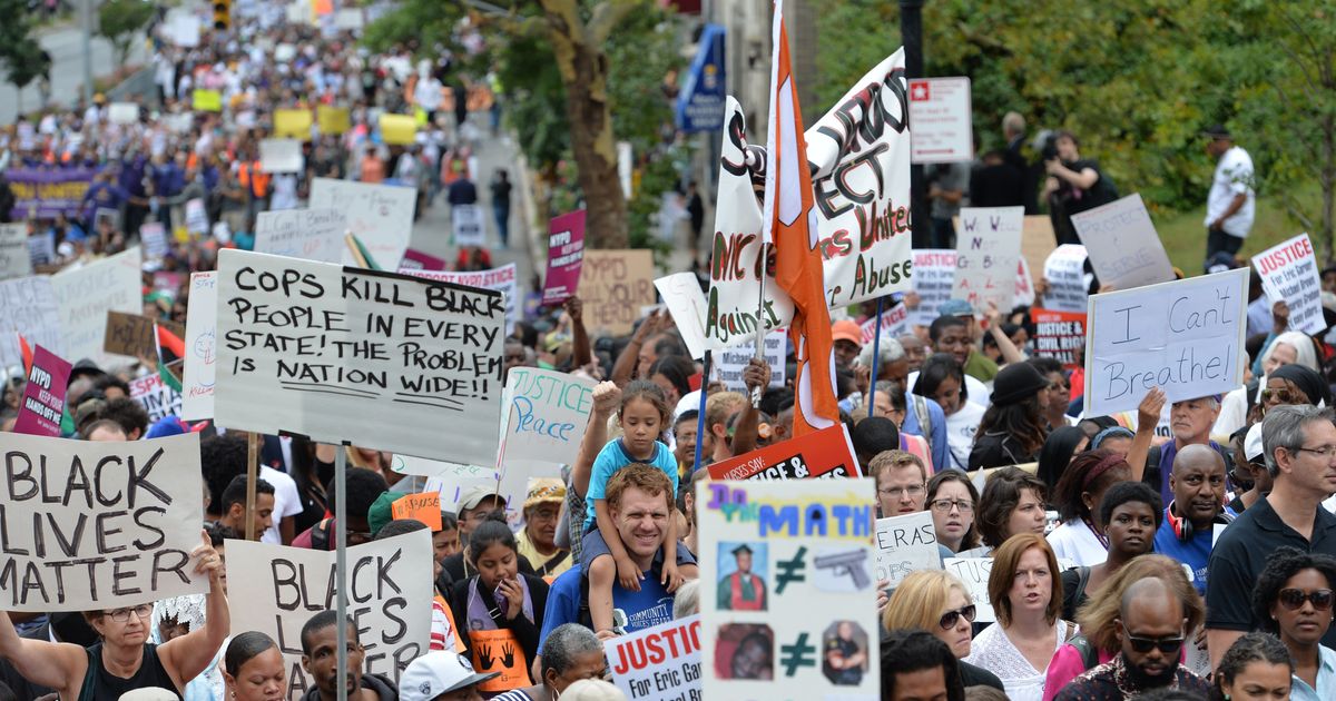 Thousands Show Up to Protest Death of Eric Garner