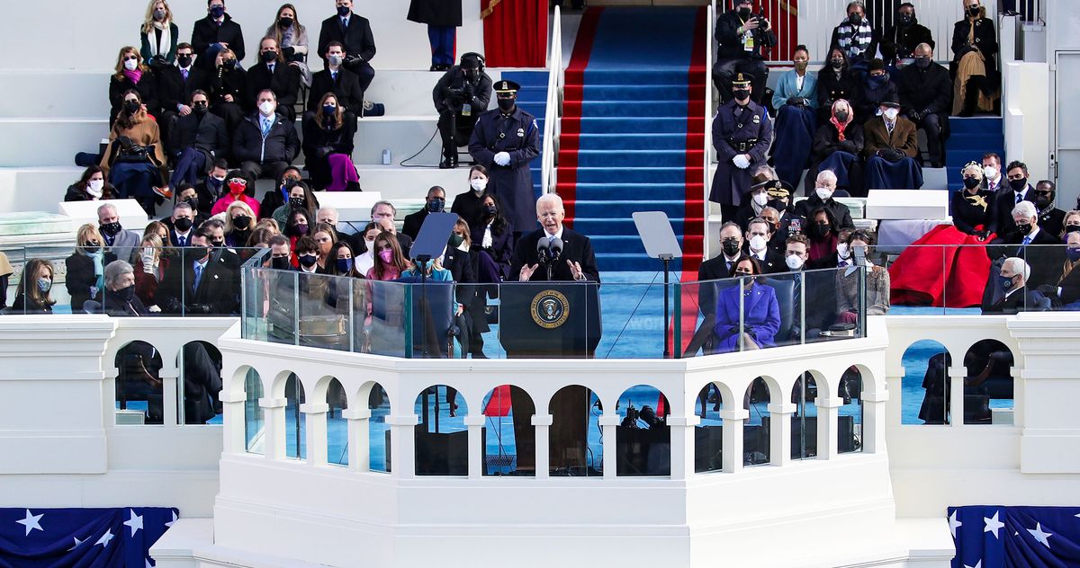 In Inaugural, Biden Calls for Unity (Against Trump’s GOP)