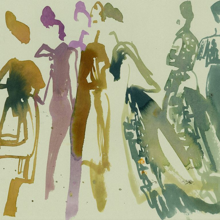 Drawing in the Moment: Backstage at Fashion Week