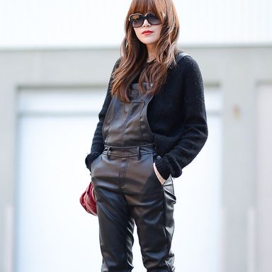 14 Ways to Layer Overalls Through Winter