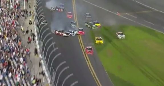 Fans Injured in Fiery, Multi-Car NASCAR Crash