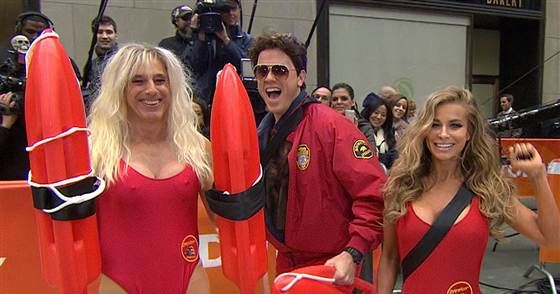 Watching Matt Lauer Frolic in His Baywatch Costume Is the Scariest ...