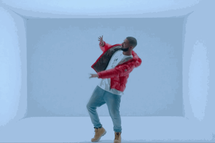 A GIF Taxonomy of Drake’s Glorious Dance Moves According to ‘Hotline Bling’
