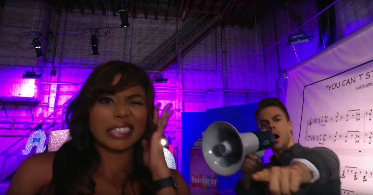 The Cast of Hairspray Live! Did the Mannequin Challenge, Leaving Them ...
