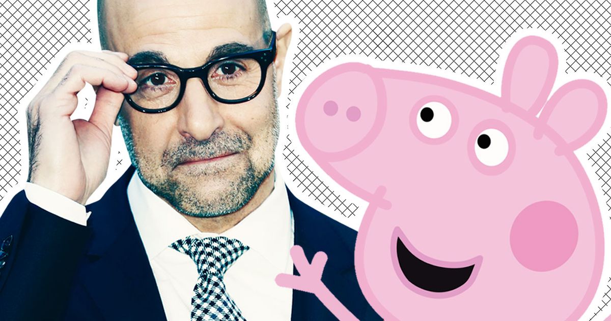 CELEBRITY FEUD ALERT: Stanley Tucci Comes After Peppa Pig