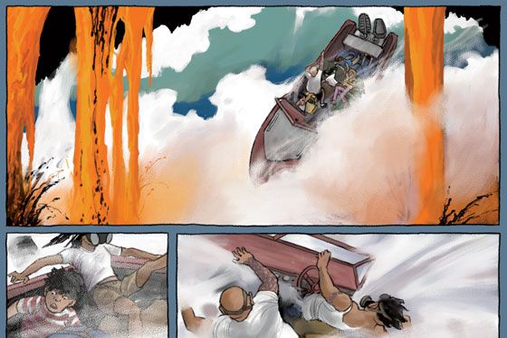 Hot Lava and Cool Artwork: Exclusive Comics Excerpt From Don Wood’s ...