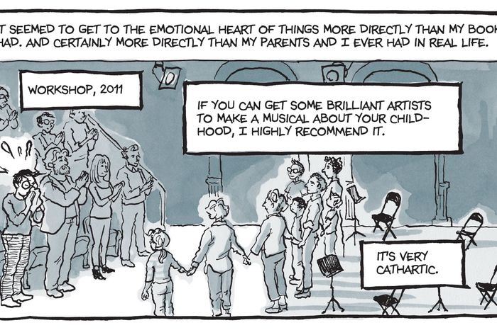 Comic Strip: Alison Bechdel Draws a Fun Home Coda