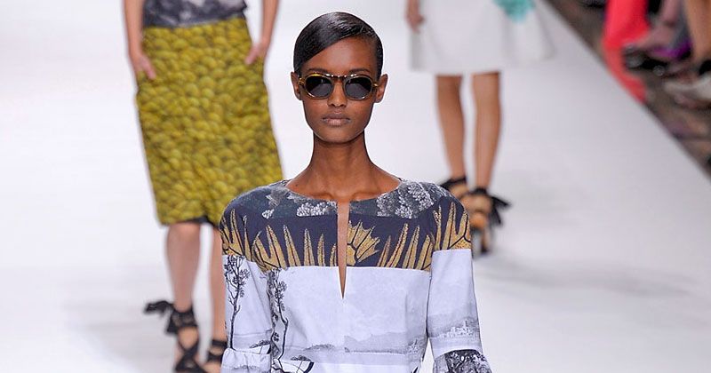 ANTM Cycle 10 Reject Fatima Siad Walks Dries Van Noten