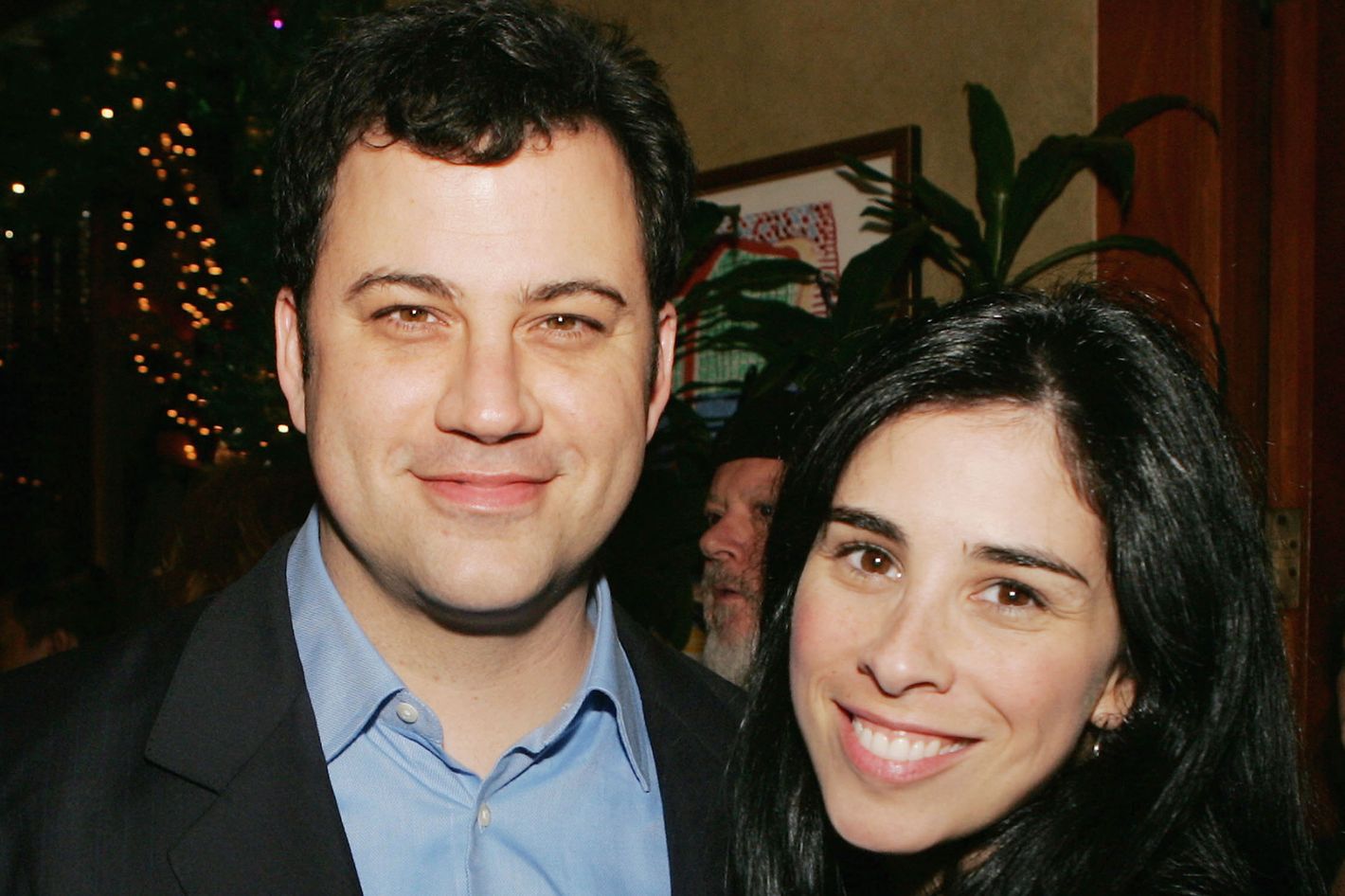 Jimmy Kimmel And Sarah Silverman Sarah Silverman Appears On Jimmy