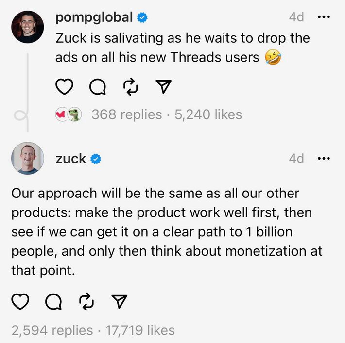 Zuckerberg’s Threads Is an Early Success — Thanks to Musk