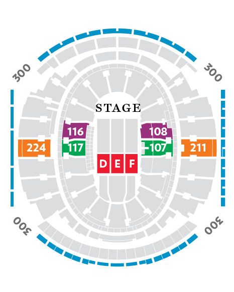 Ny City Center Seating Map