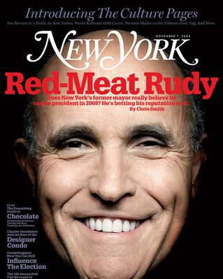New York Magazine: November 1, 2004 Issue