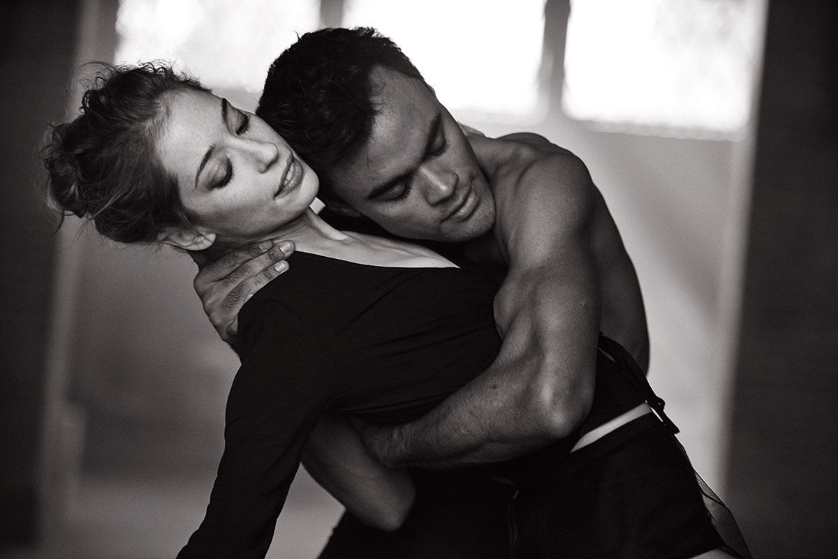 New York City Ballet Dancers, Captured Offstage