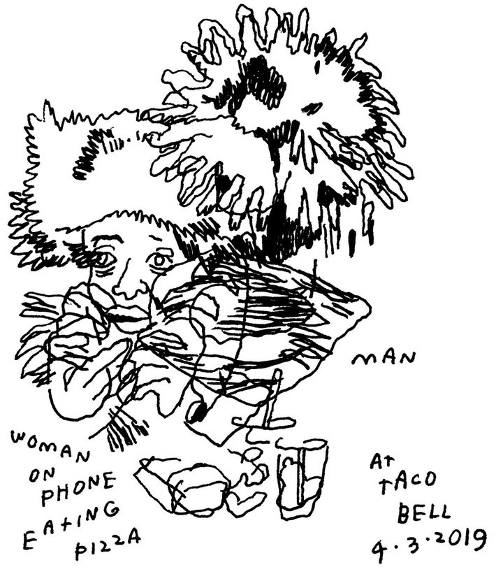 Gallery: Jason Polan’s ‘Every Person in New York’ Project