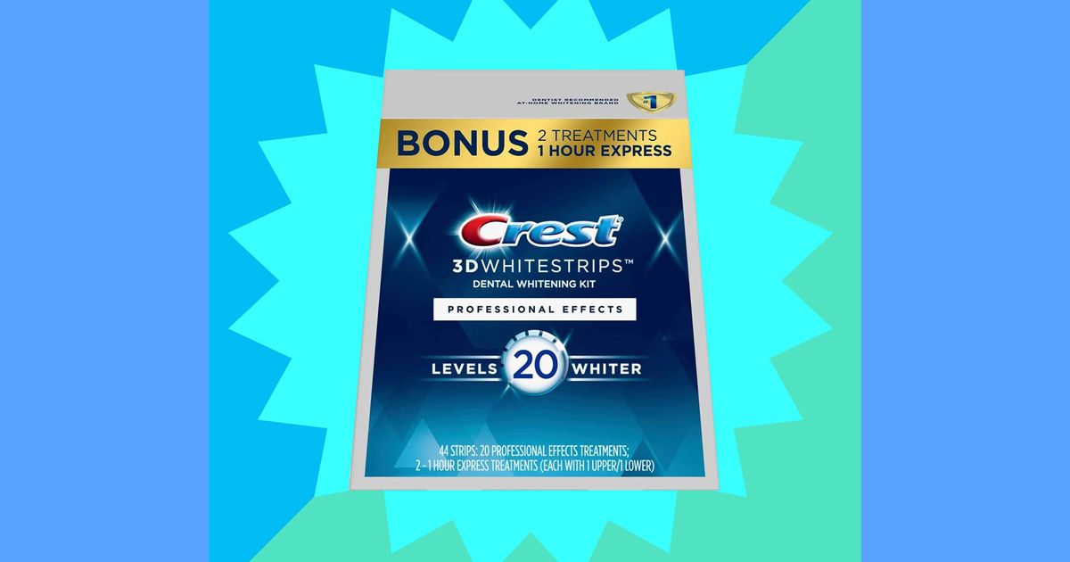 Crest 3D Whitestrips Professional Effects Kit Sale 2024 | The Strategist