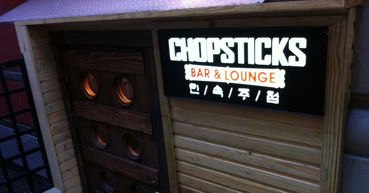 Chopsticks Bar & Lounge to Offer Korean Fusion, Shark-Defense Tactics