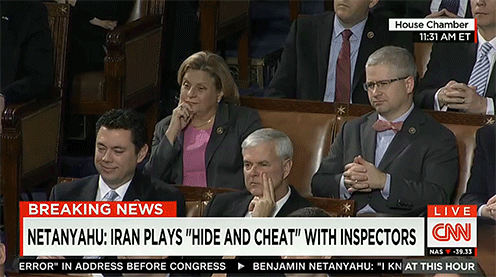 What You Missed in Netanyahu’s Speech to Congress — in GIFs