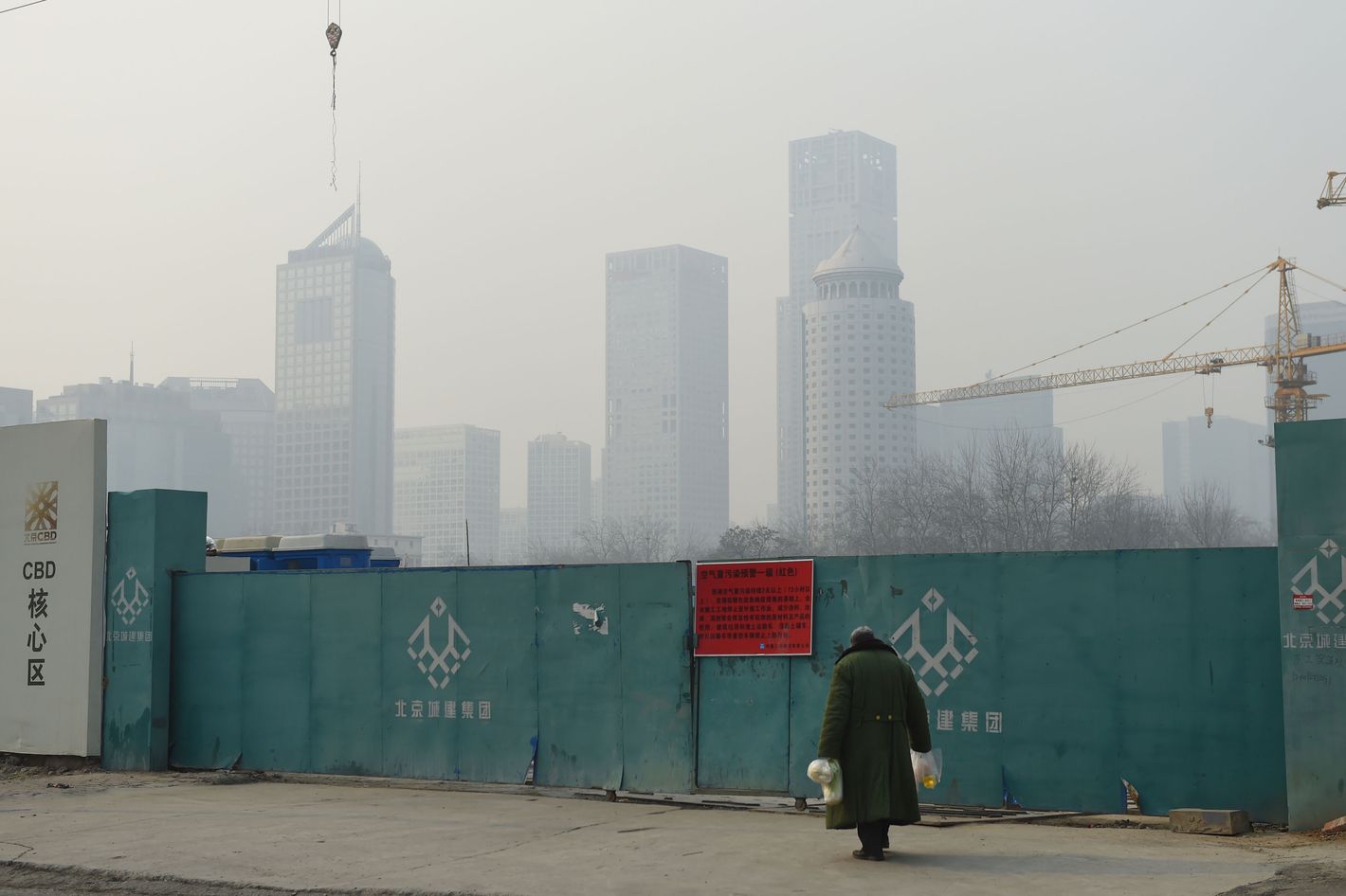 Here’s What It Looks Like in Beijing During a Three-Day Smog Alert
