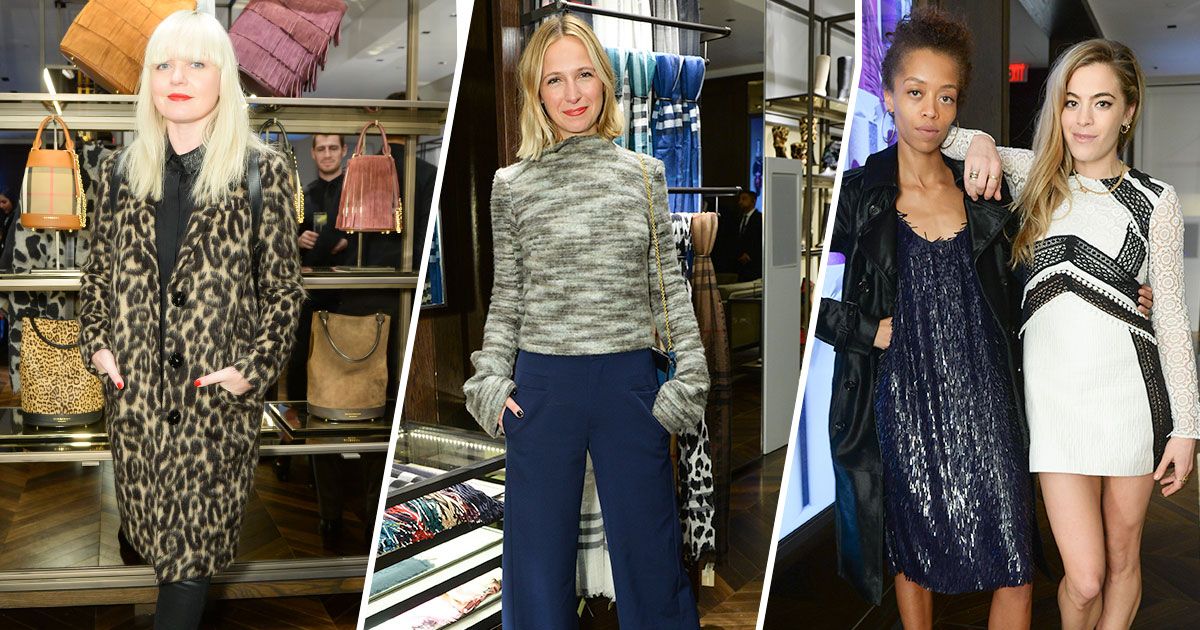 Pimm’s Cups and Trench Coats at the Burberry Party