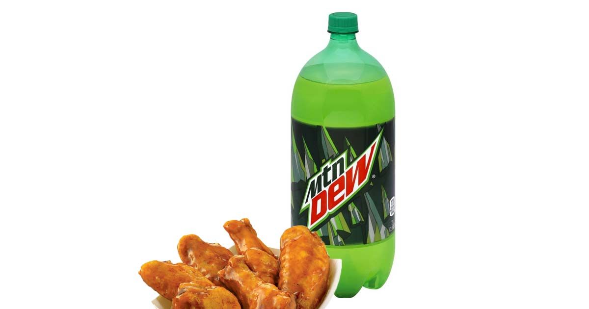 Buffalo Wild Wings Breaks Down, Covers Chicken in Mountain Dew