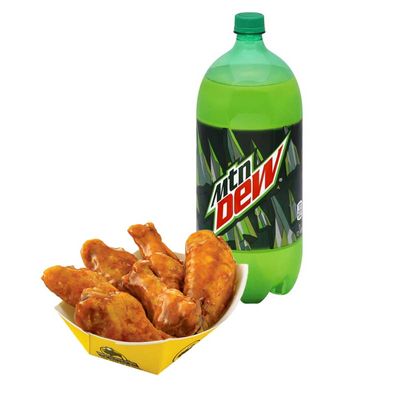 Buffalo Wild Wings Breaks Down, Covers Chicken in Mountain Dew